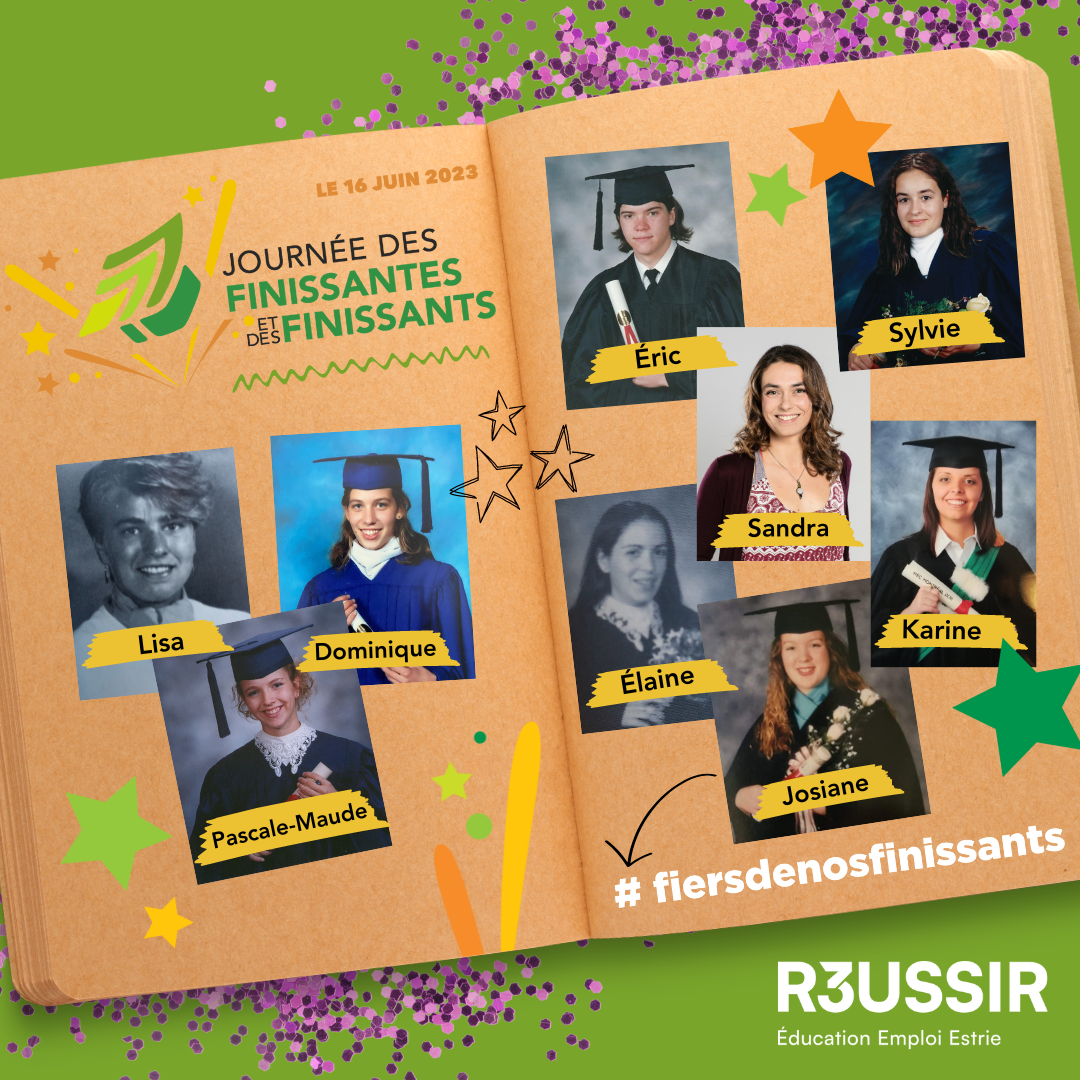 Aujourd'hui, soyons fiers de nos finissant.e.s! - R3USSIR